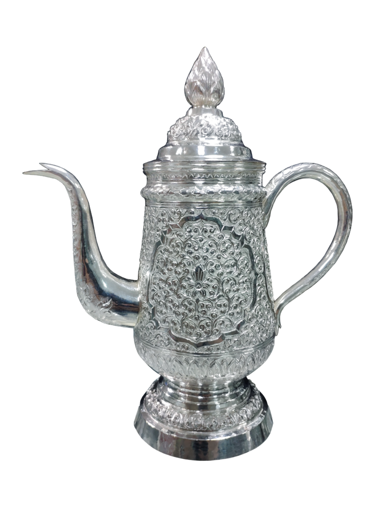 ရေစက်ချကရားအစုံ (ပန်း) | U Nyi Lay Silver Shop