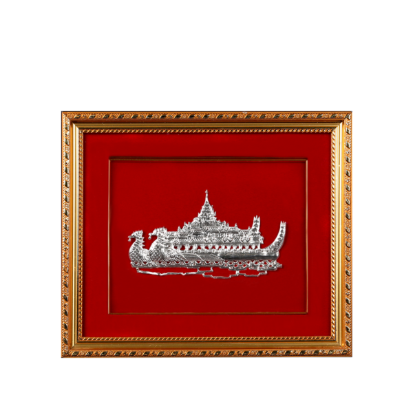 U Nyi Lay Silver Shopနွားလှည်း ပန်းချီကား - U Nyi Lay Silver Shop